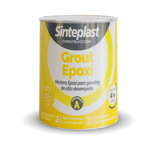 Grout Epoxi (Componente A) x 4 kg. - DeObras.com.ar