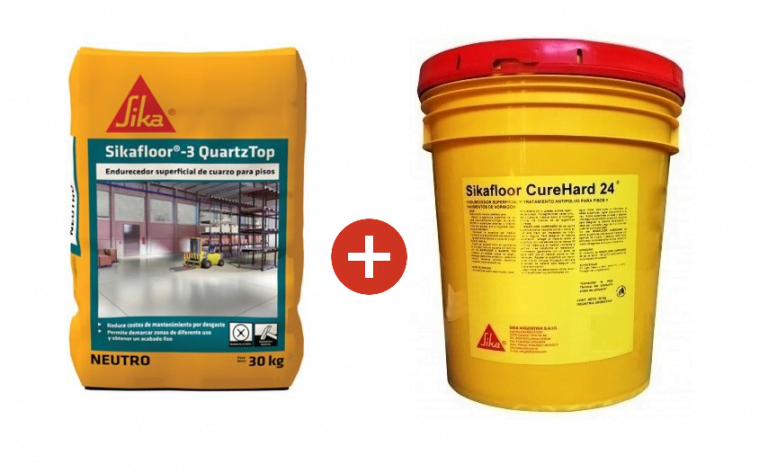 Kit Pisos Sika Sikafloor 3 Quartz Top + Sikafloor Cure Hard 24 ...